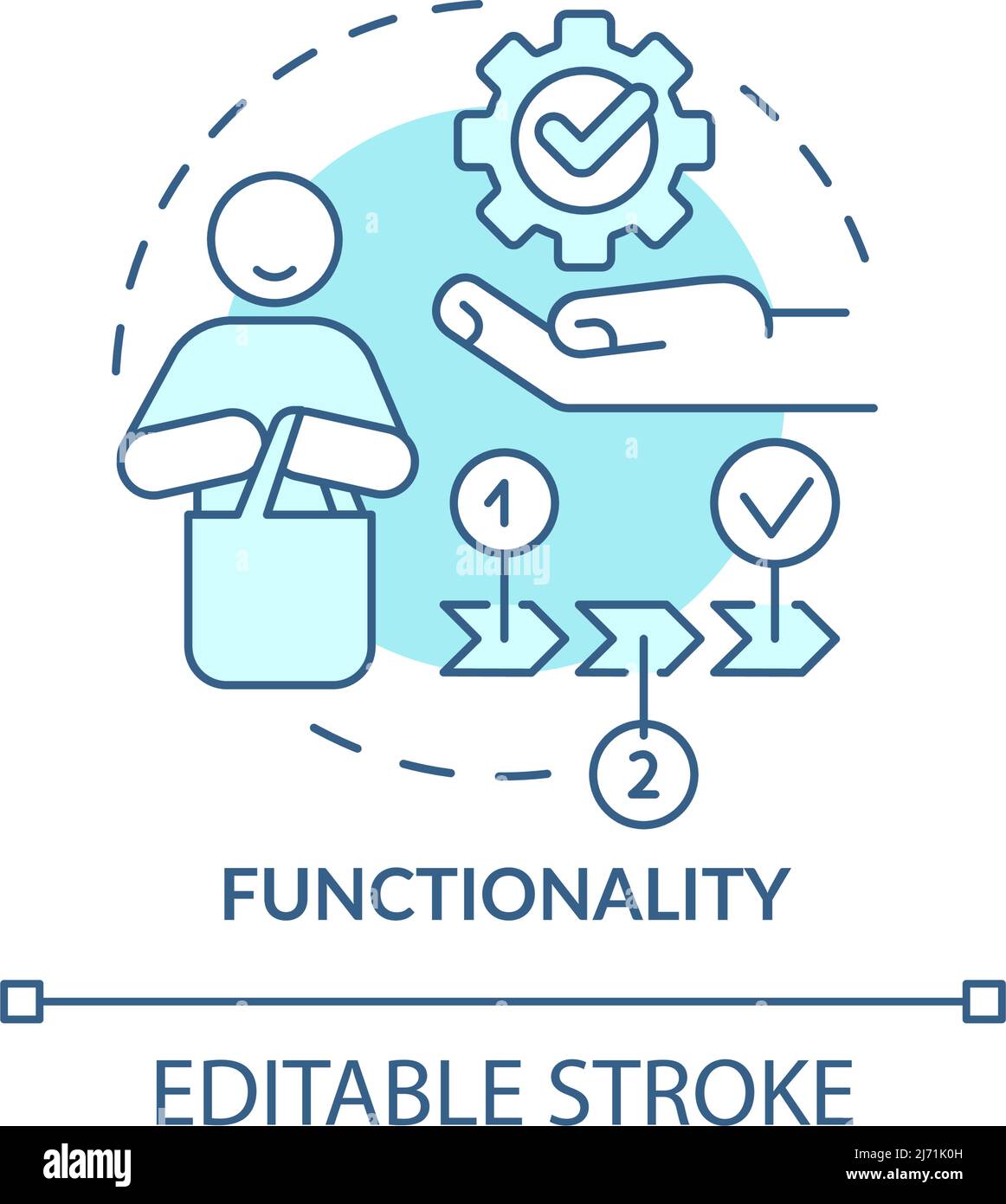 Business functionality Cut Out Stock Images & Pictures - Alamy