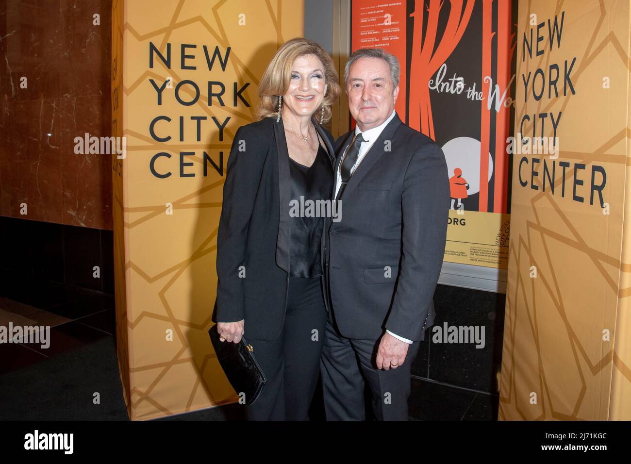 Victoria Clark and Thomas Reidy attend New York City Center Spring Gala ...