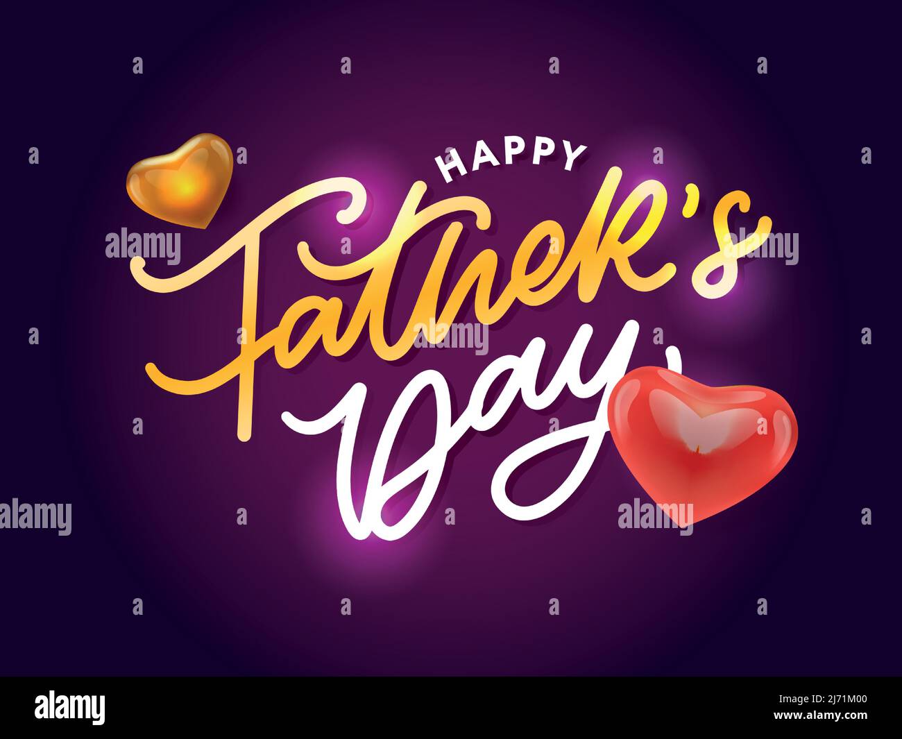 Happy Father s Day Calligraphy greeting card. Vector illustration Stock ...