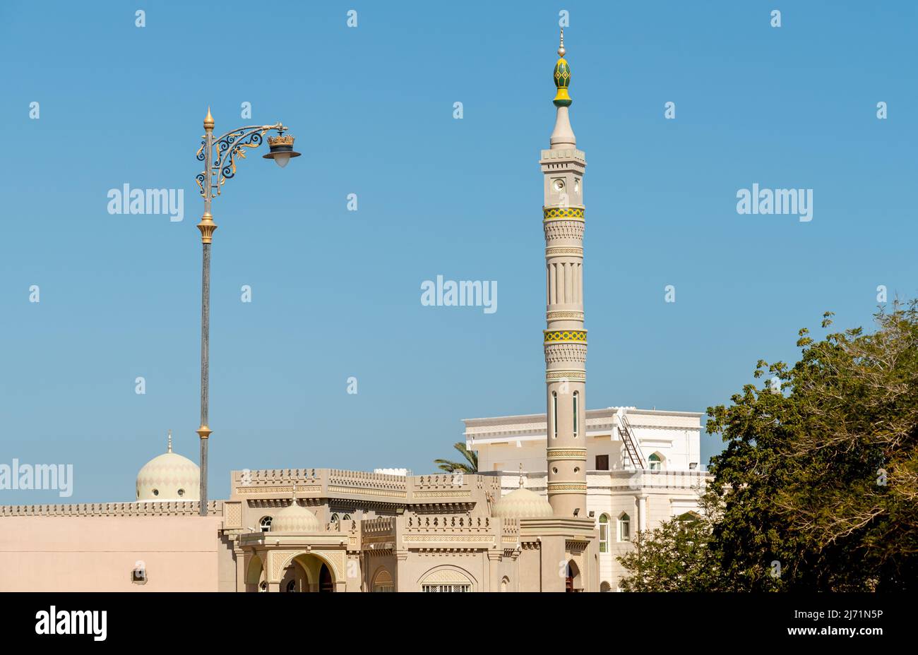 Minaret in Sur city, Sultanate of Oman, Middle East Stock Photo - Alamy