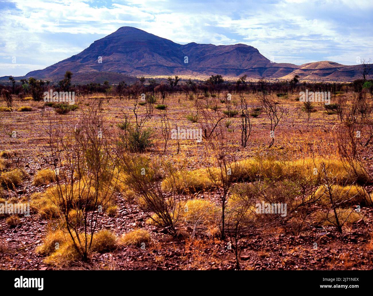 Mount Bruce, Hamersley range, Pilbara, Northwest Australia Stock Photo ...
