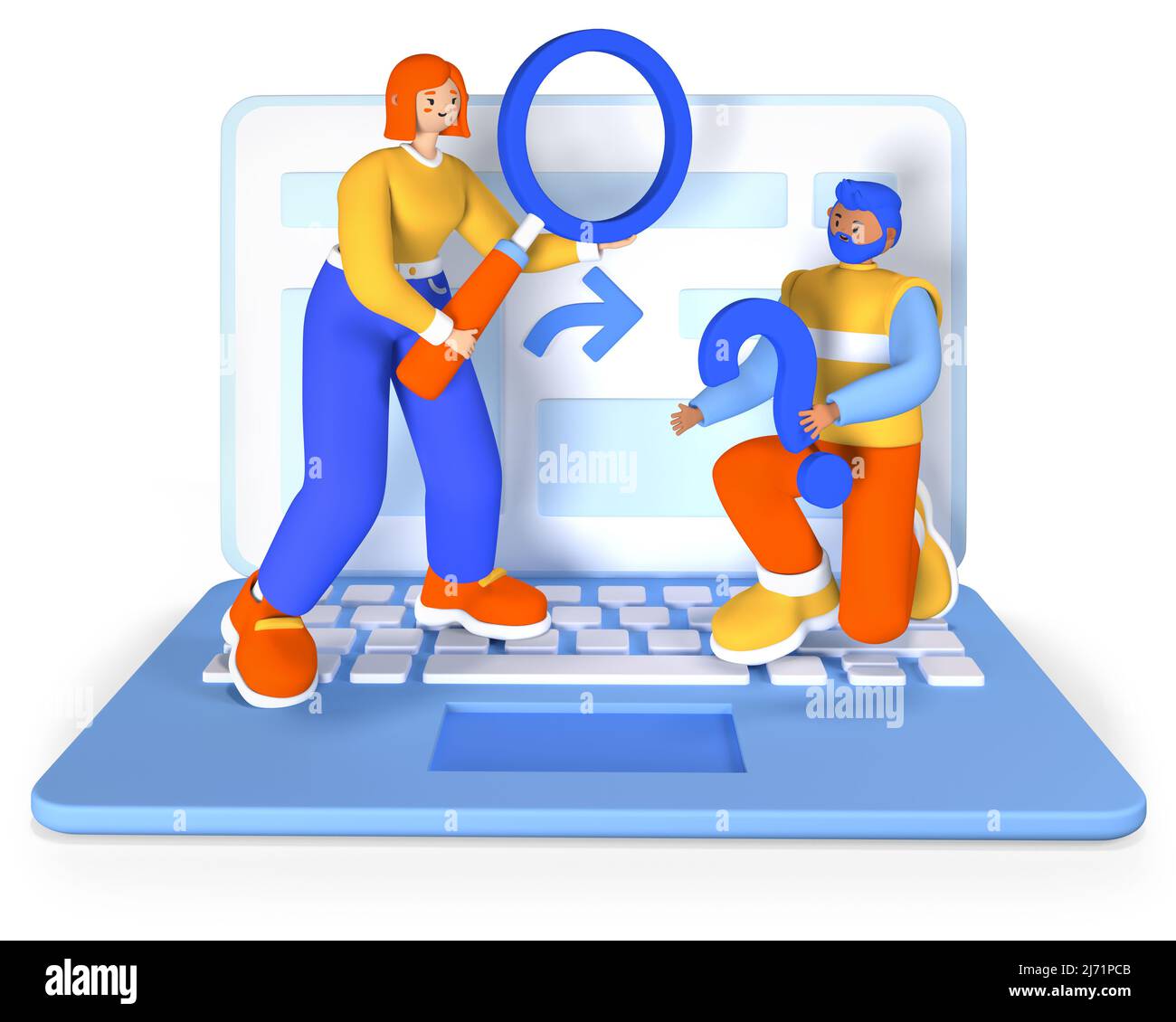 3d realistic web browser Cut Out Stock Images & Pictures - Alamy