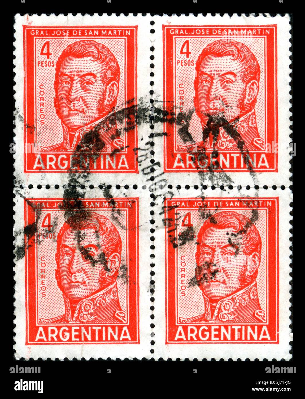 Jose de san martin drawing hi-res stock photography and images - Alamy