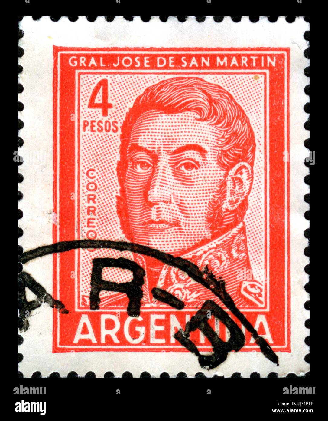 Jose de san martin drawing hi-res stock photography and images - Alamy