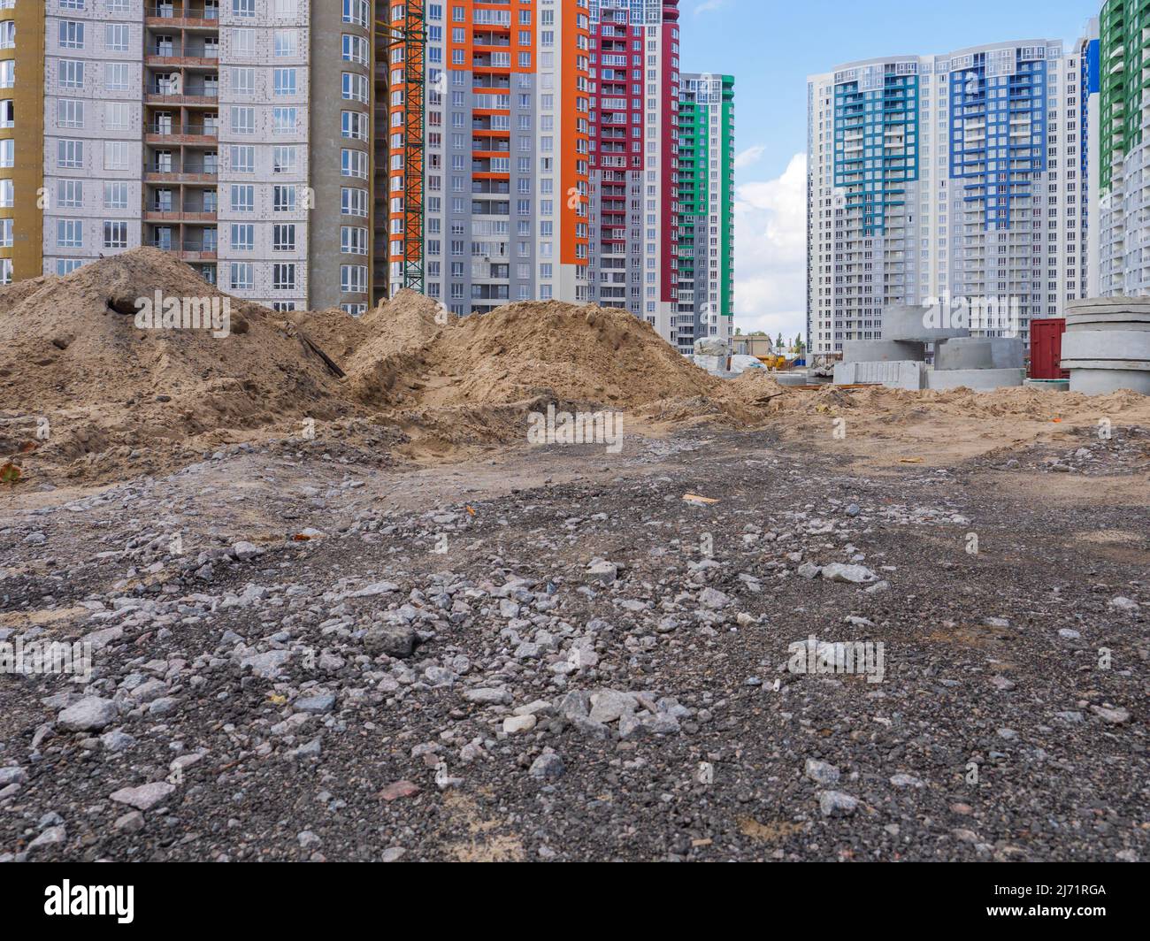 Concrete high rise construction hi-res stock photography and images - Alamy