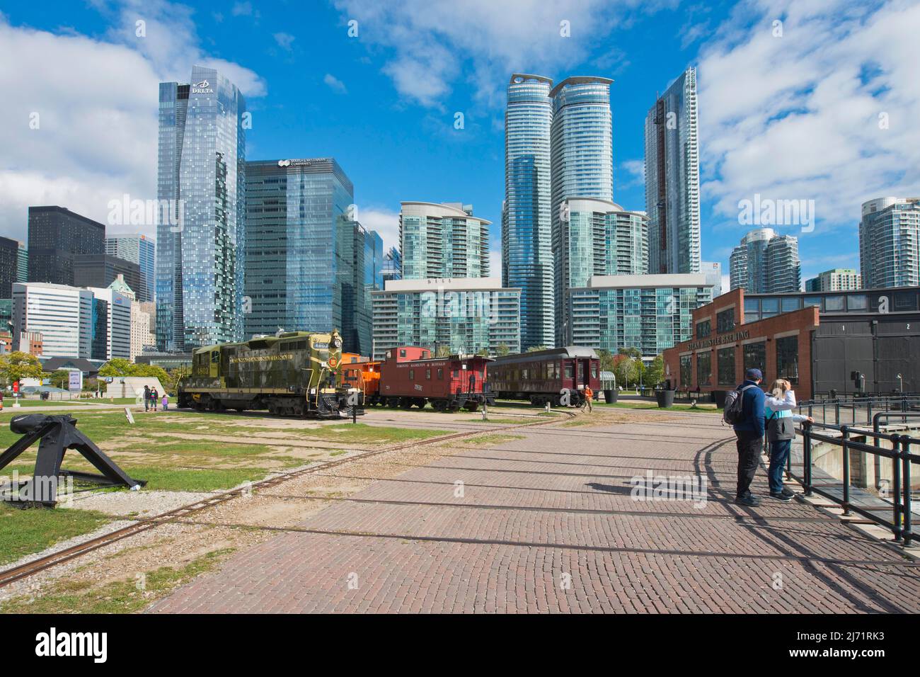 Eisenbahnmuseum, Toronto, Kanada Stock Photo - Alamy
