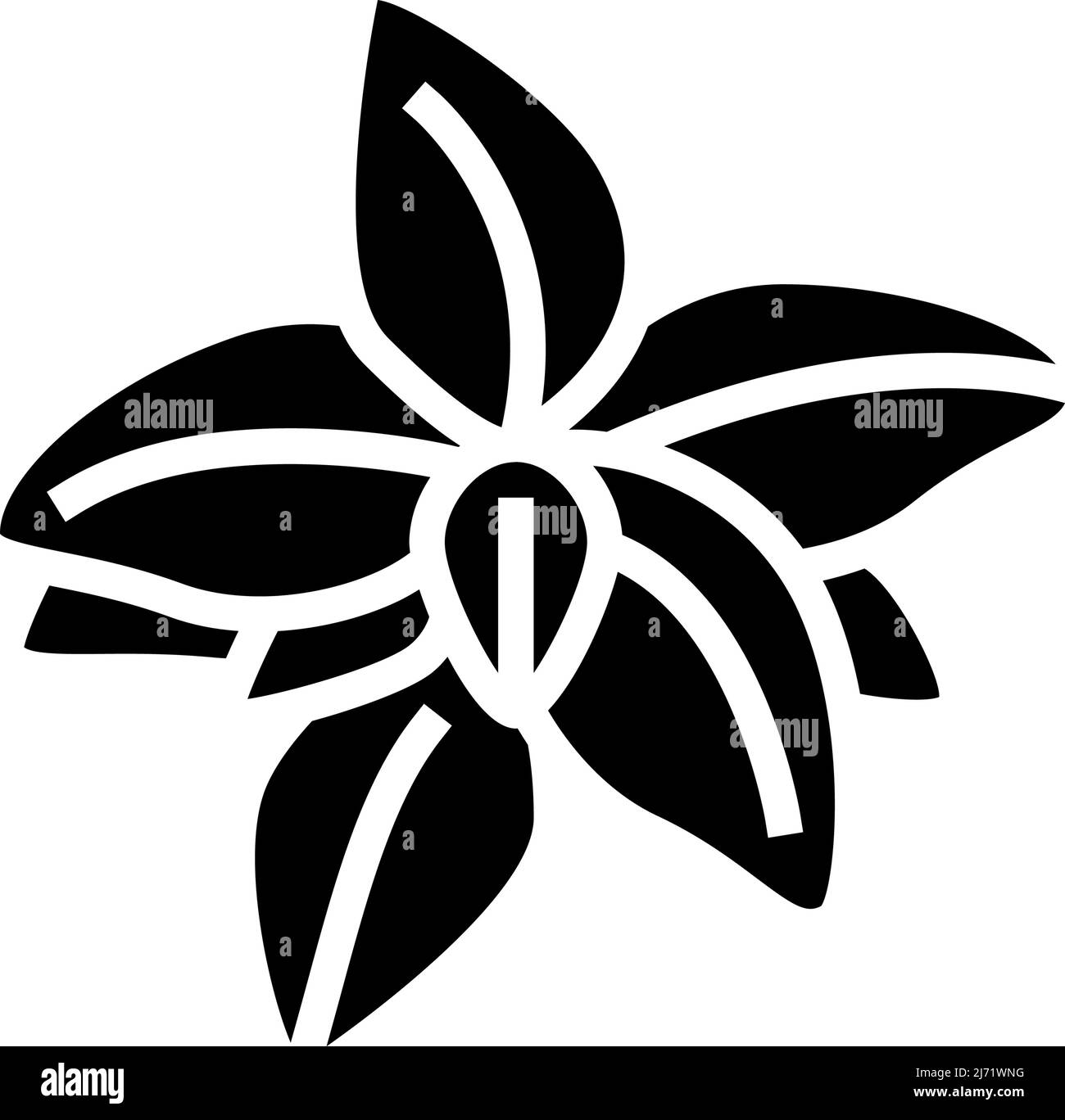 basil flavor glyph icon vector illustration Stock Vector Image & Art ...