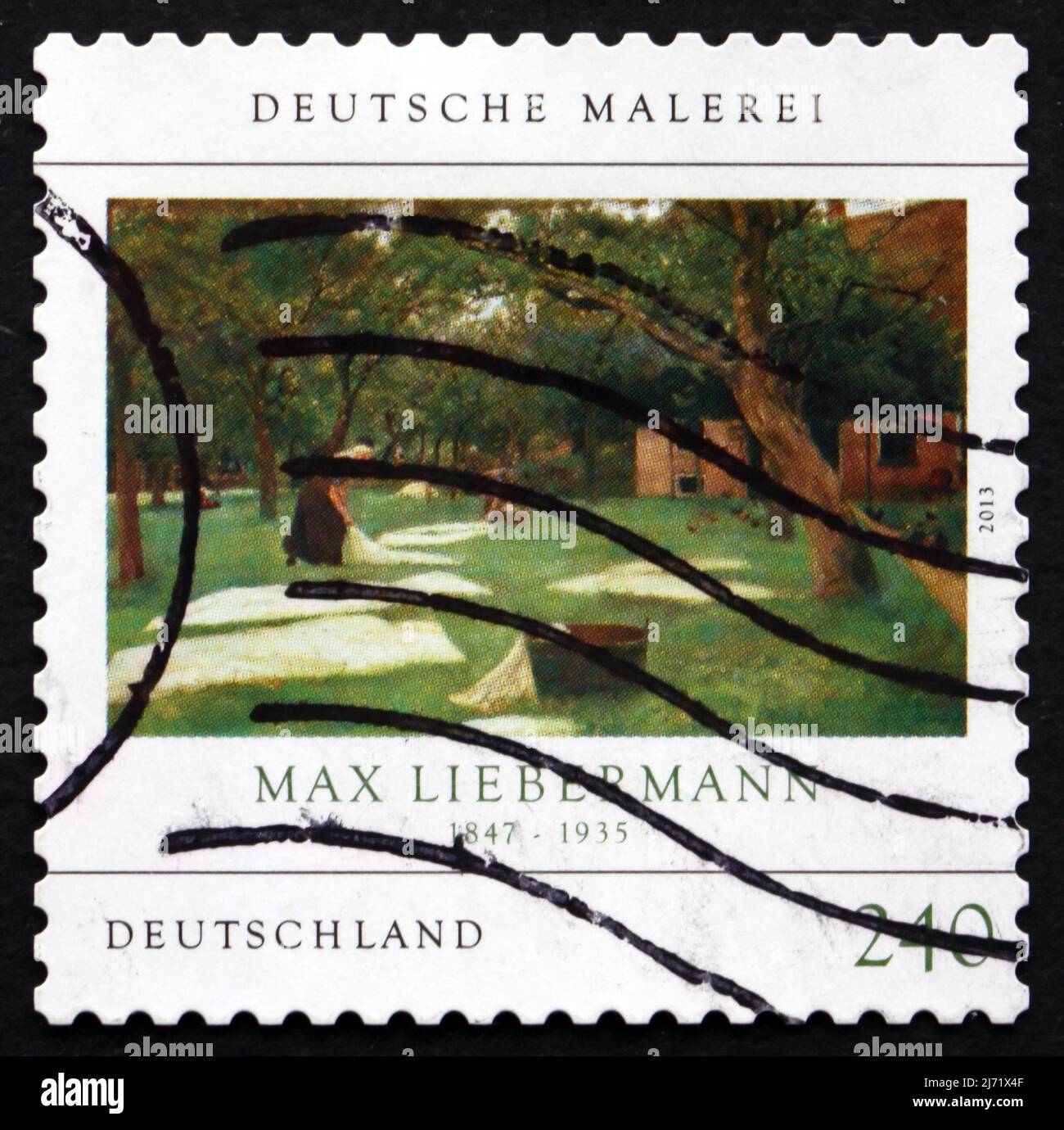 GERMANY - CIRCA 2013: a stamp printed in the Germany shows Die ...