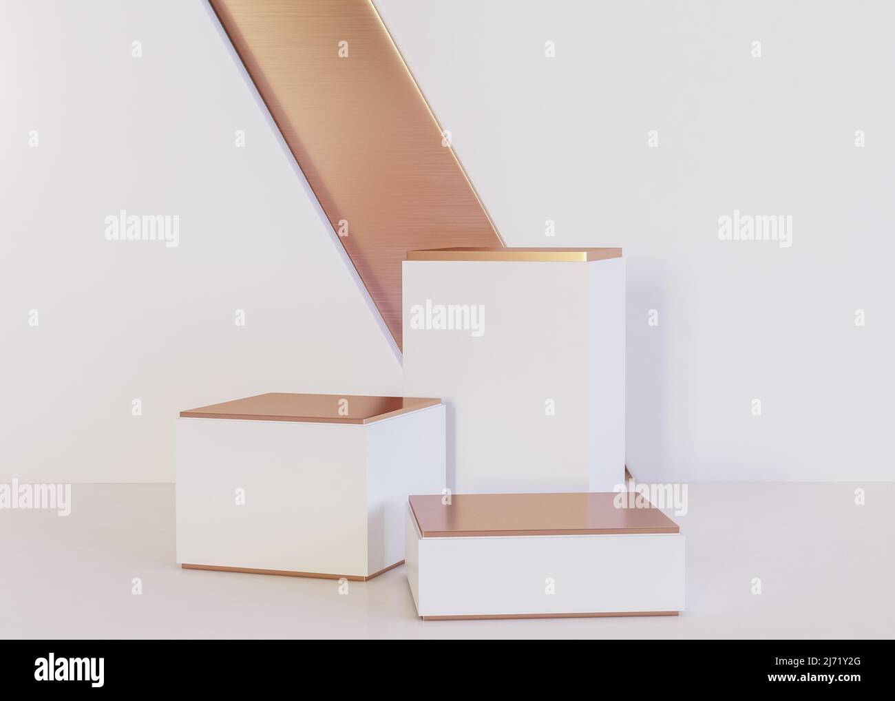 3d rendering geometric shapes background Stock Photo - Alamy