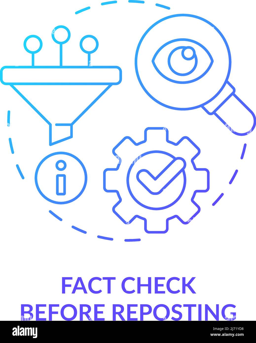 Fact check Cut Out Stock Images & Pictures - Alamy
