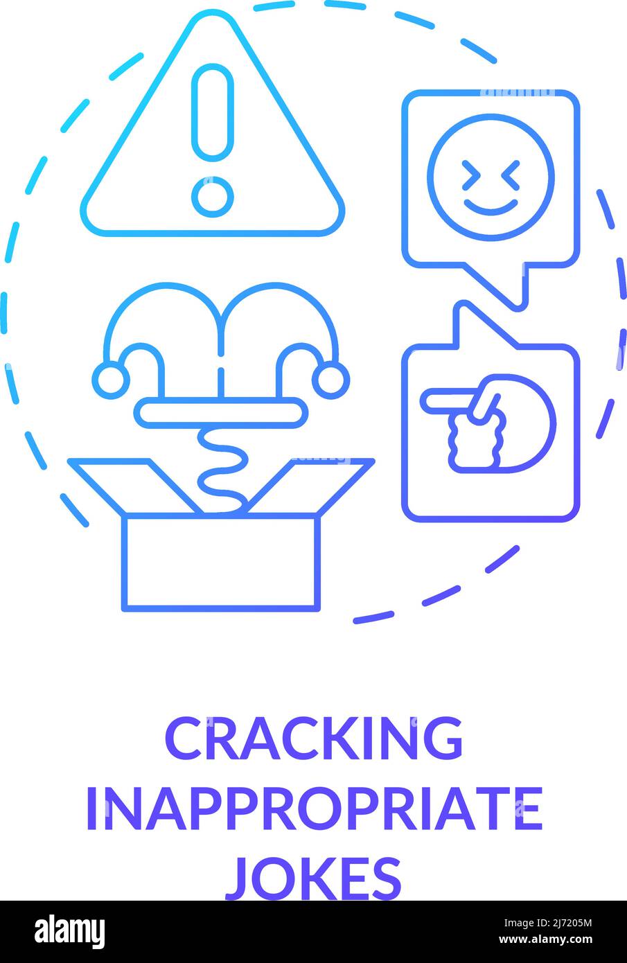 Inappropriate humor Stock Vector Images - Alamy