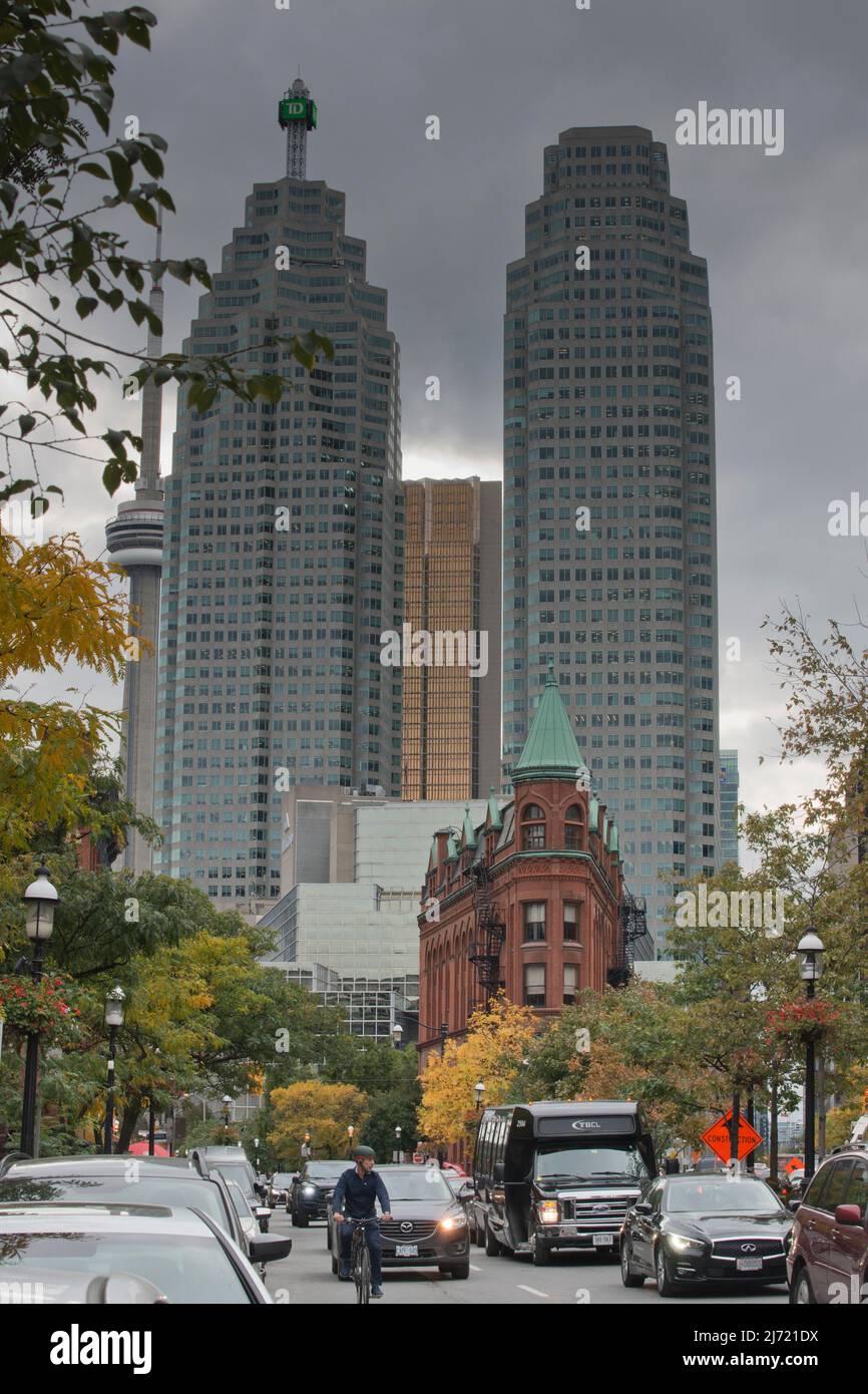 Flat Iron House, Toronto, Kanada Stock Photo - Alamy