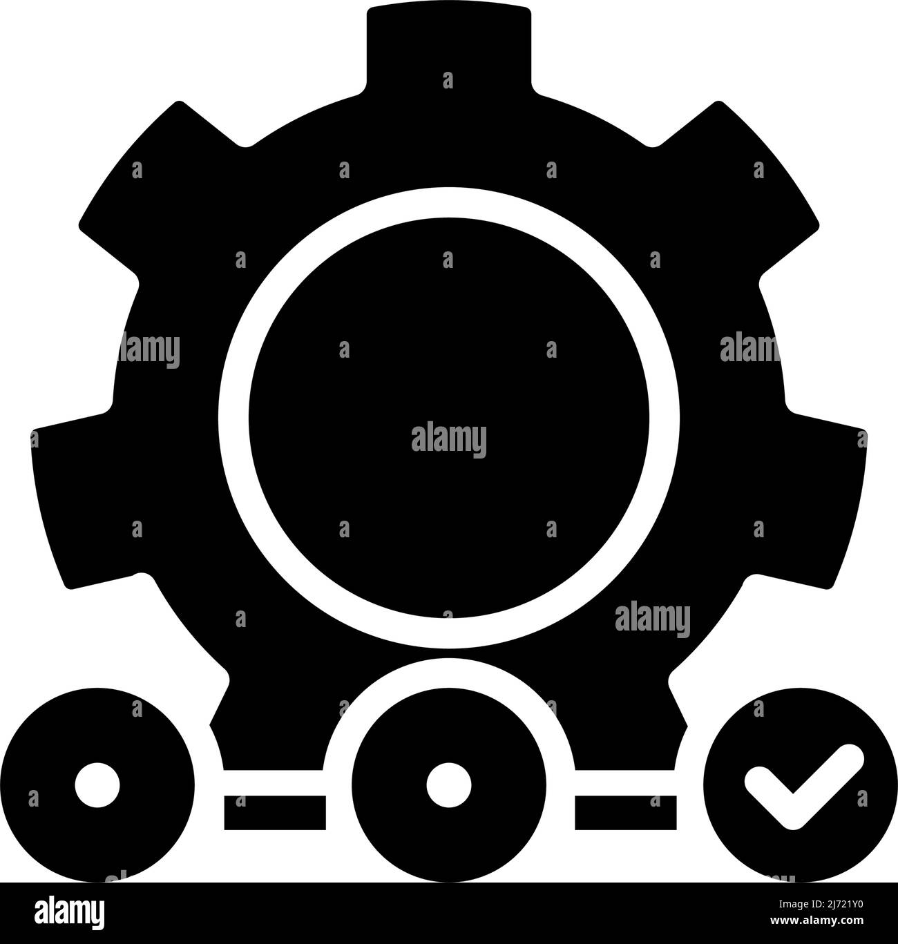 Supply Chain Black Glyph Icon Stock Vector Image And Art Alamy 5540