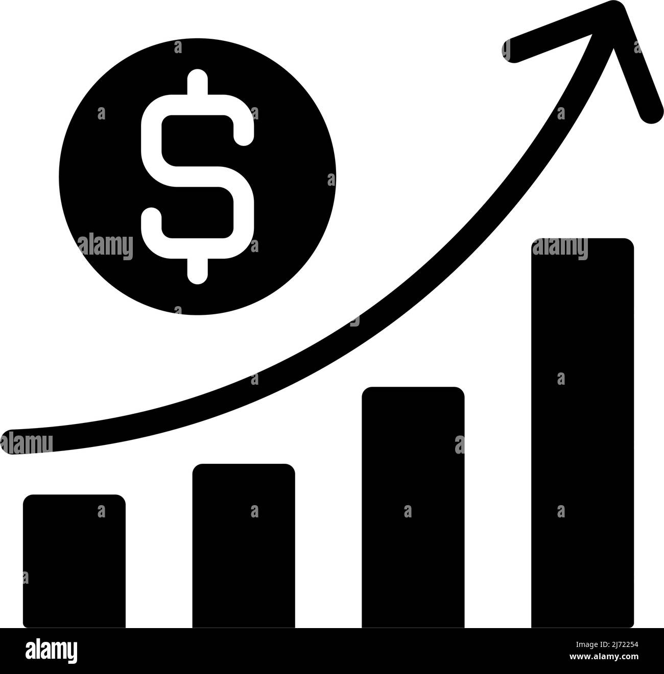Clipart icon growth profit Stock Vector Images - Alamy
