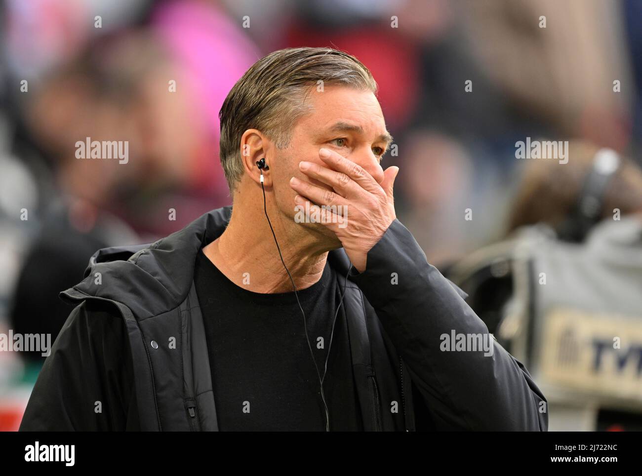 Sportlicher Leiter Michael Zorc Borussia Dortmund BVB, enttaeuscht ...