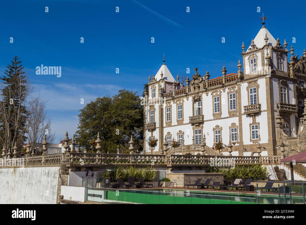 Oporto, Portugal: March 5, 2022 - Freixo Palace (Palacio do Freixo) in ...