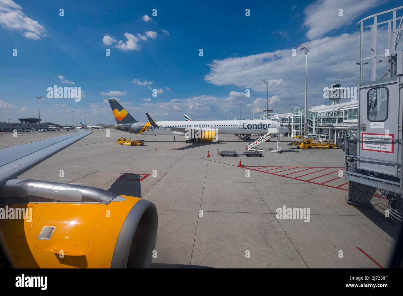 Franz josef strauss munich airport hi-res stock photography and images ...