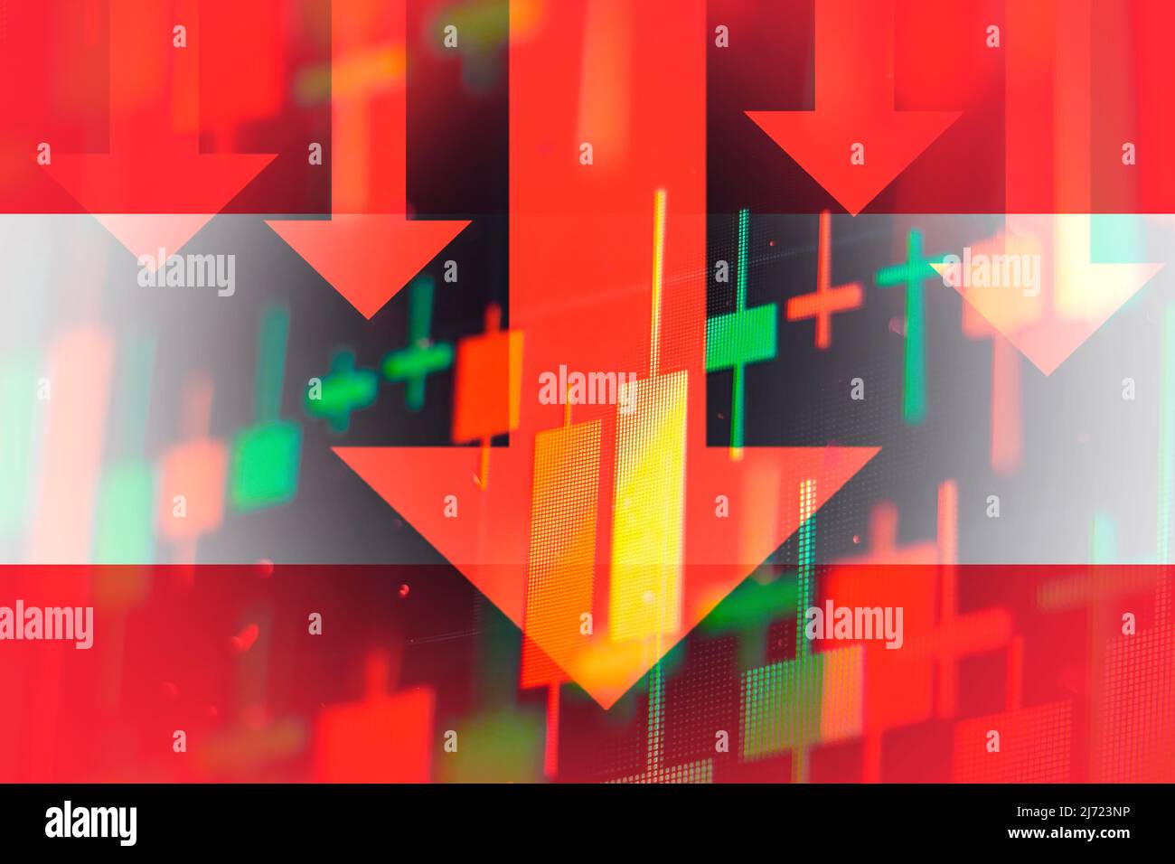 Graph showing downward trend hi-res stock photography and images - Alamy