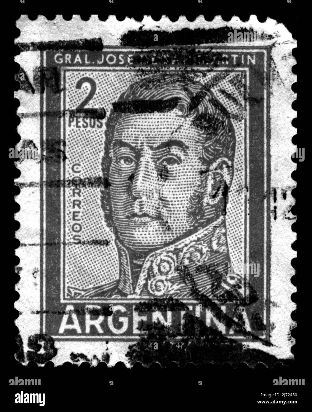 Jose de san martin drawing hi-res stock photography and images - Alamy