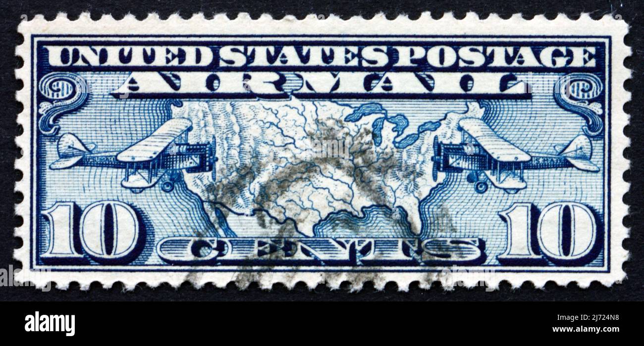 UNITED STATES OF AMERICA - CIRCA 1926: a stamp printed in the USA shows ...