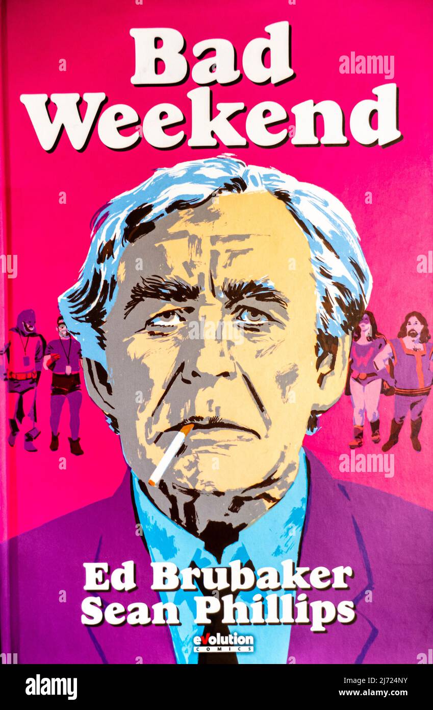 Ed Brubaker, Sean Philips - Bad Weekend comic book cover Stock Photo ...