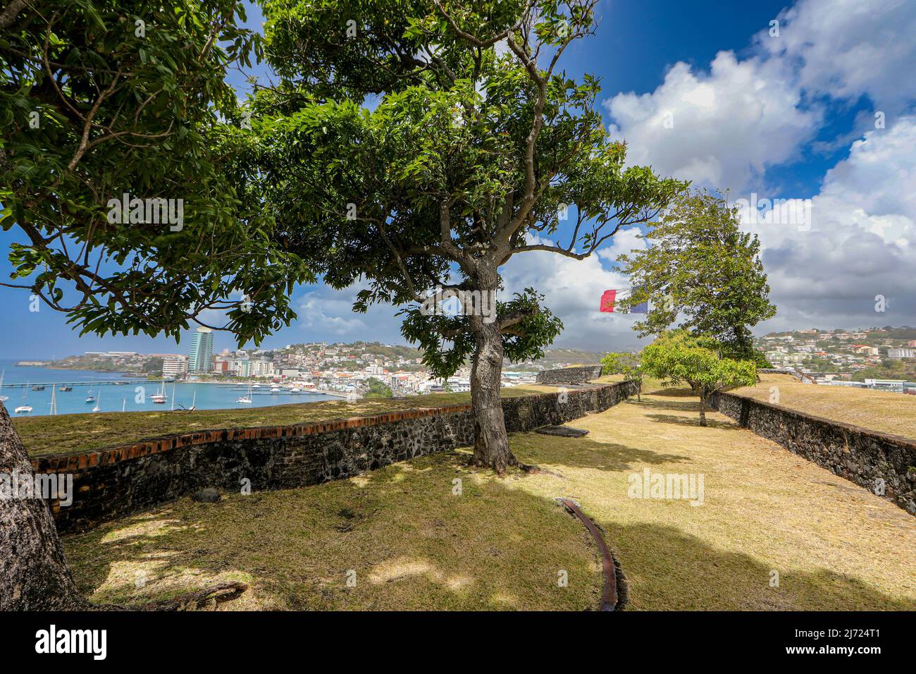 Fort-Saint-Louis, Fort-de-France, Martinique, French Antilles Stock ...