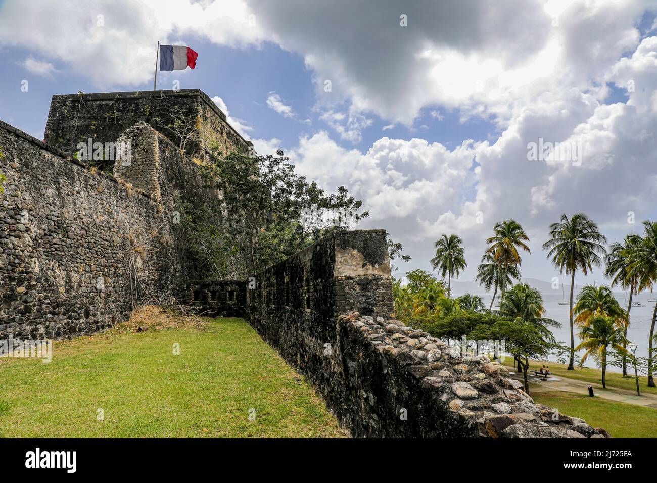 Fort-Saint-Louis, Fort-de-France, Martinique, French Antilles Stock ...