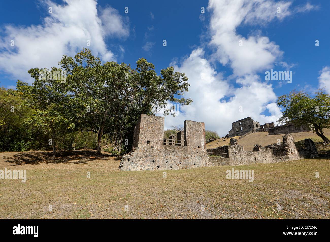 Dubuc Castle in Caravelle Peninsula - Trinite, Martinique, French ...