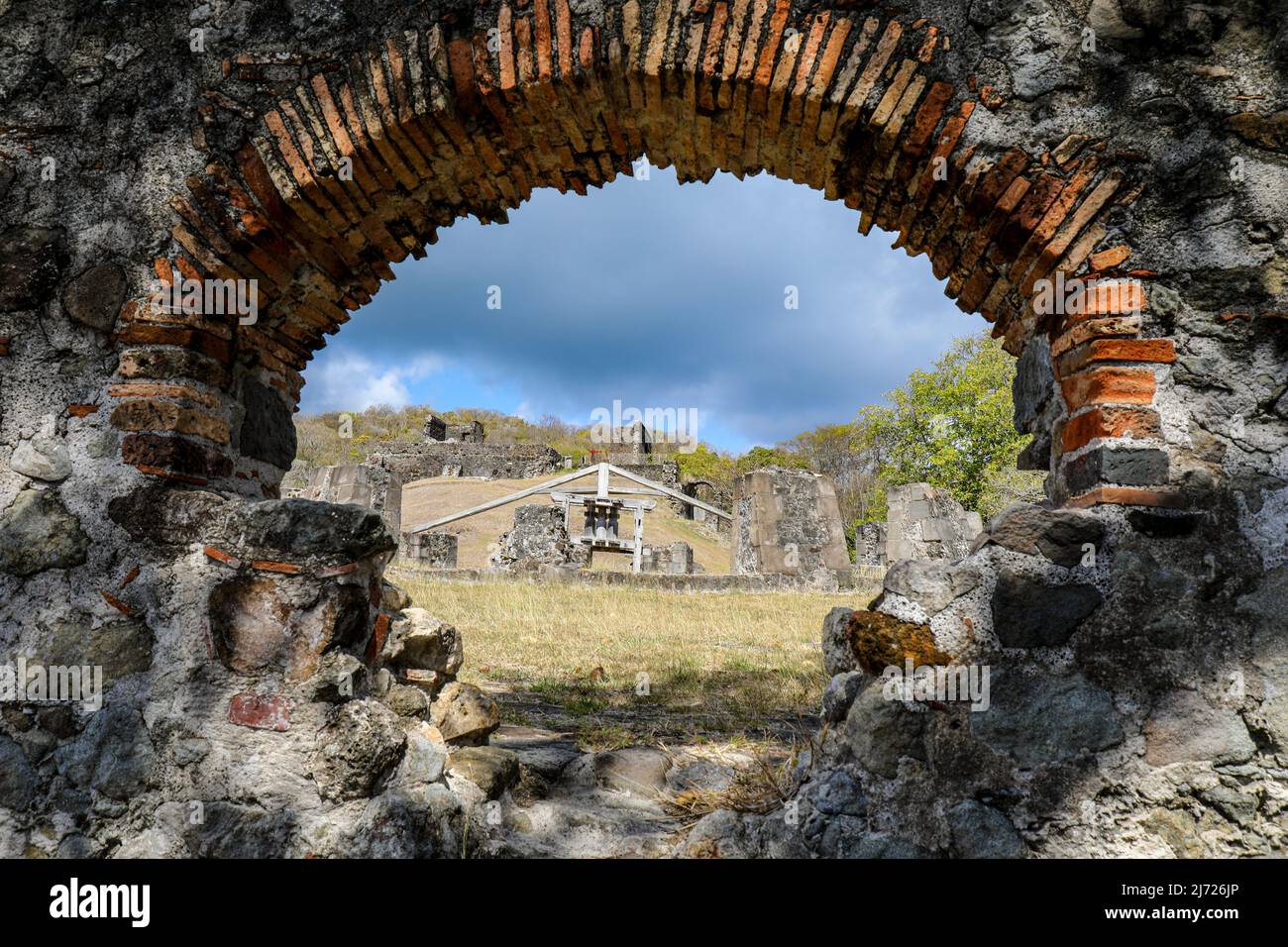 Dubuc Castle in Caravelle Peninsula - Trinite, Martinique, French ...