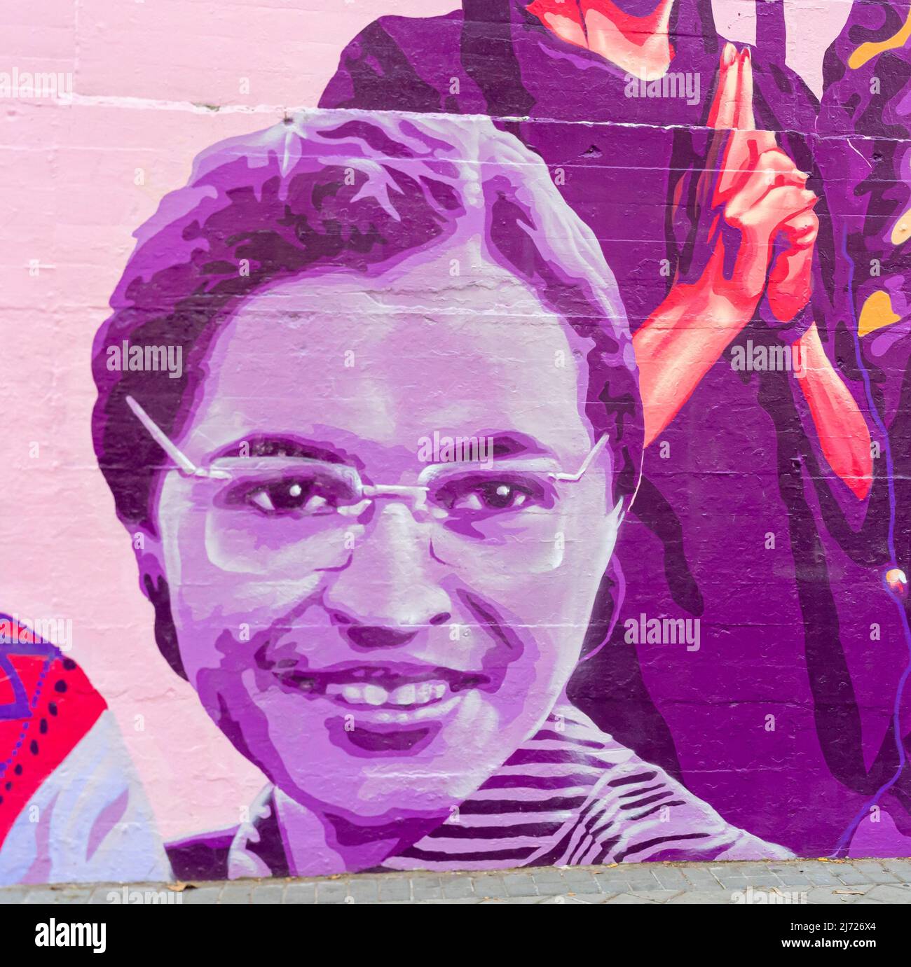 Rosa parks mural rosa parks hi-res stock photography and images - Alamy