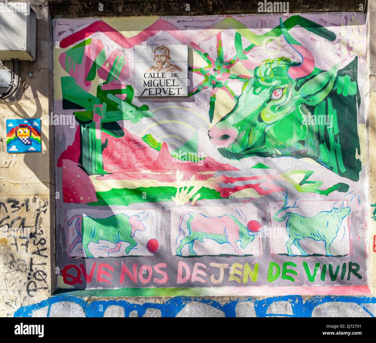 Corn artist streetart hi-res stock photography and images - Alamy