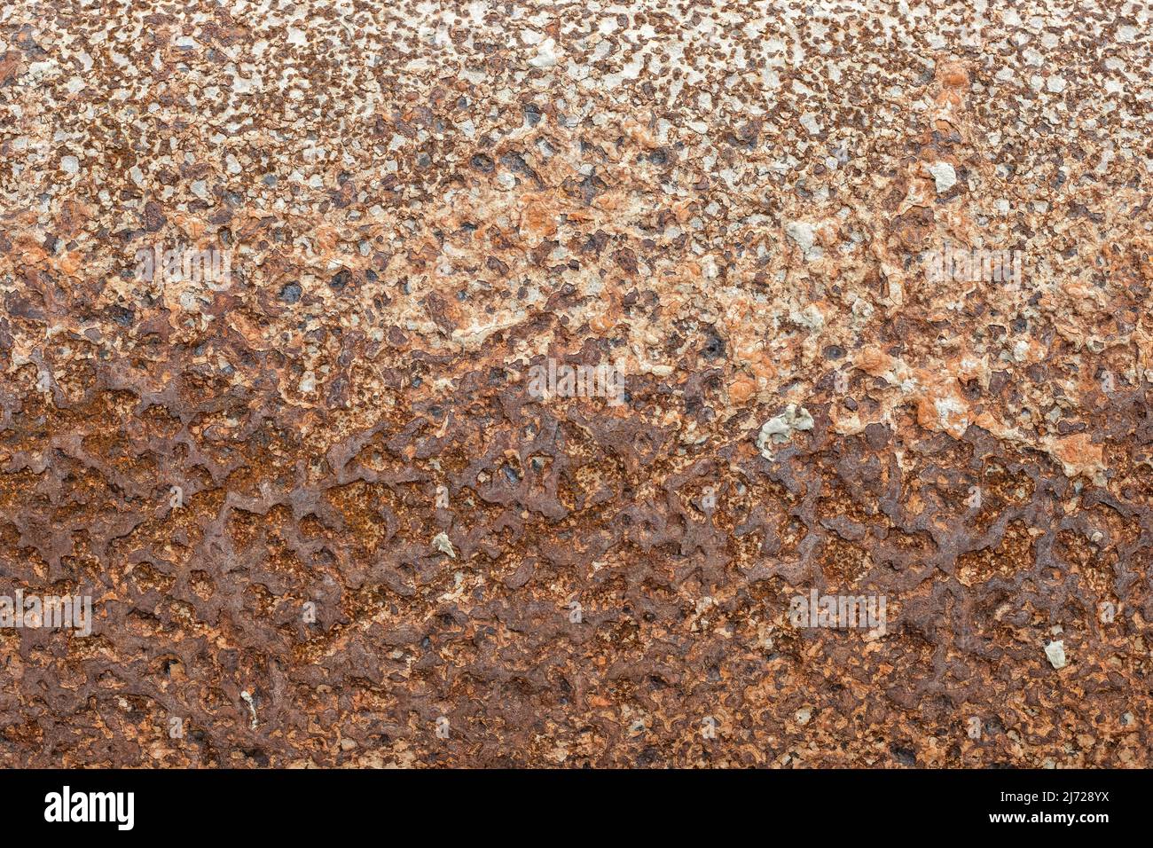 Abandoned old iron metal sheet with heavy rust for background Stock ...