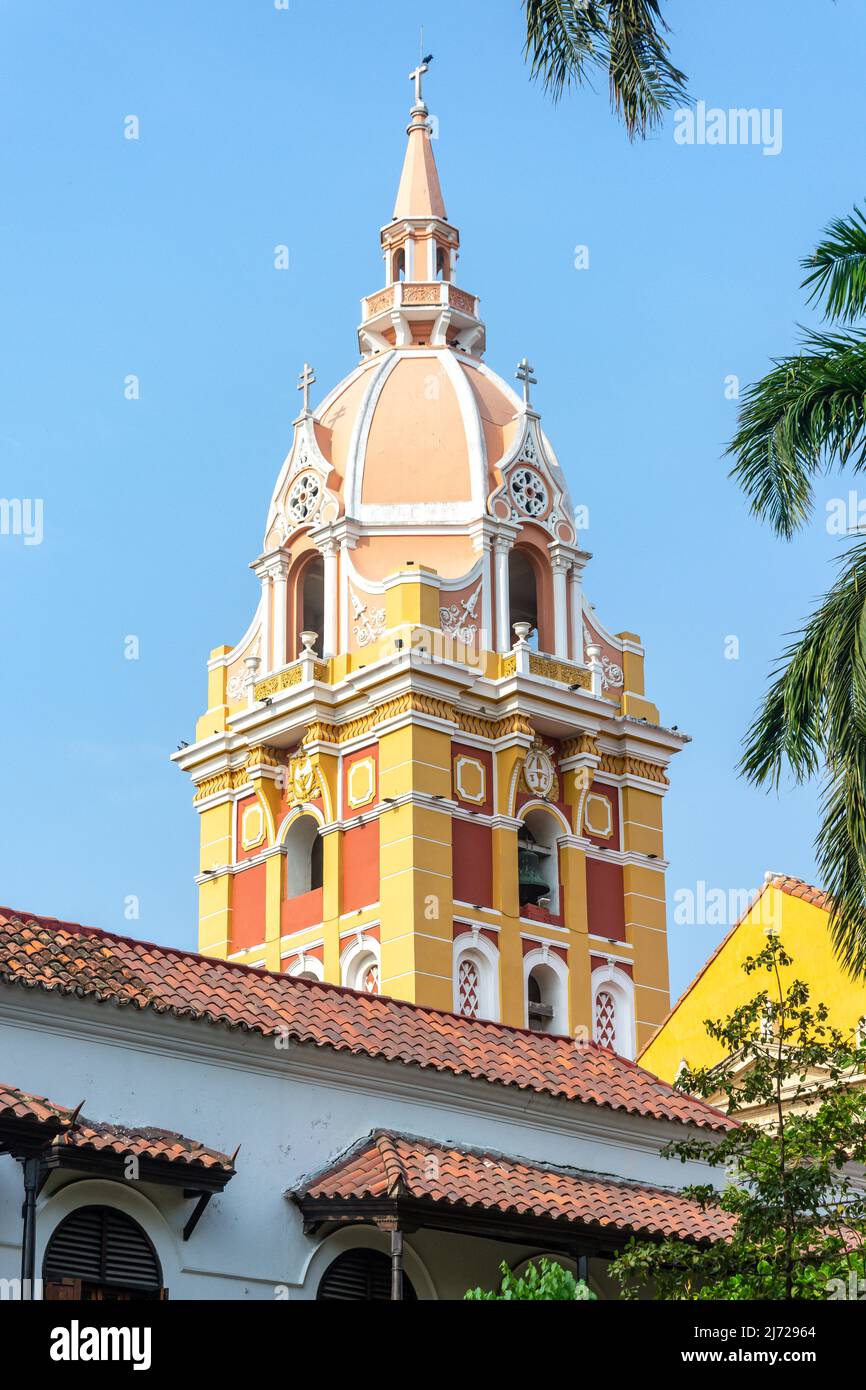 Catedral de Santa Catalina de Alejandria, Old Cartagena, Cartagena, Bolivar, Republic of ...
