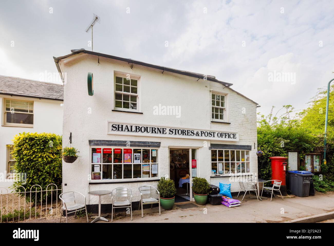 External view of Shalbourne Stores and Post Office, a general store in ...