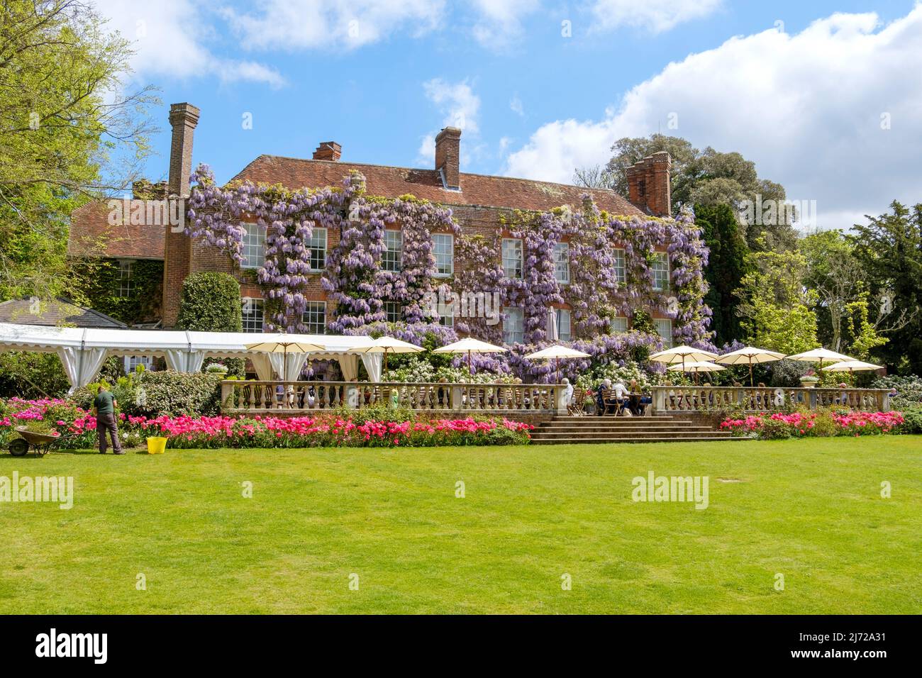 Pashley Manor Gardens, East Sussex, UK, in spring Stock Photo - Alamy