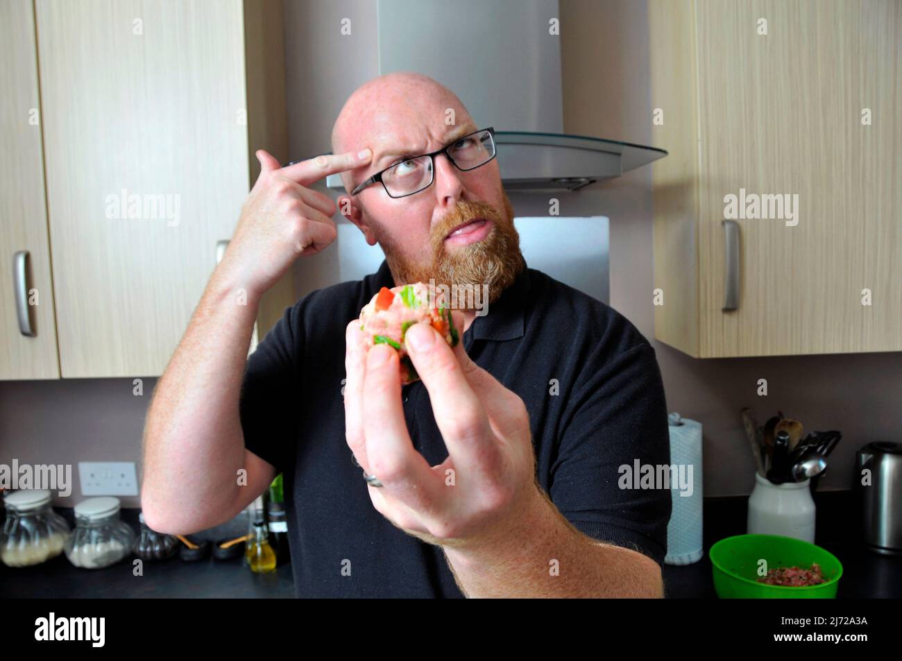 Thinking of food hi-res stock photography and images - Alamy