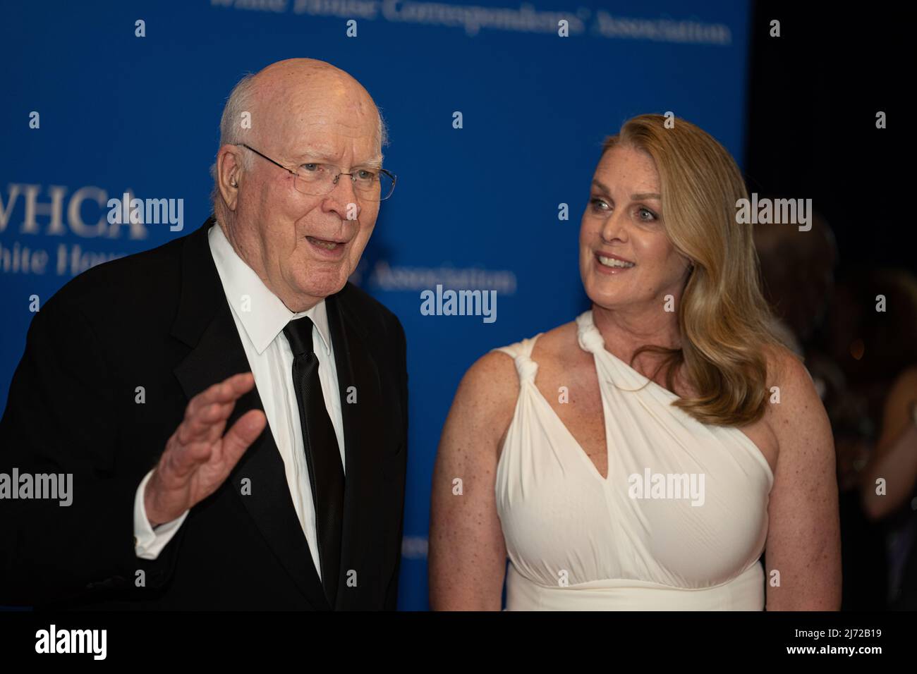 Sen. Patrick Leahy (D-Vt.) and his daughter Alicia Jackson appear on ...