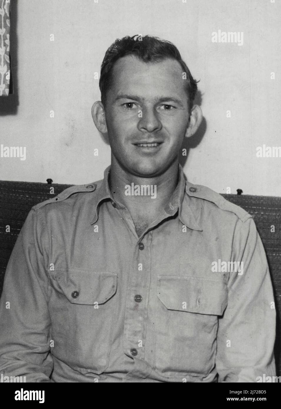 Stowaway George Randell, 29, former US serviceman, who stowed away on ...