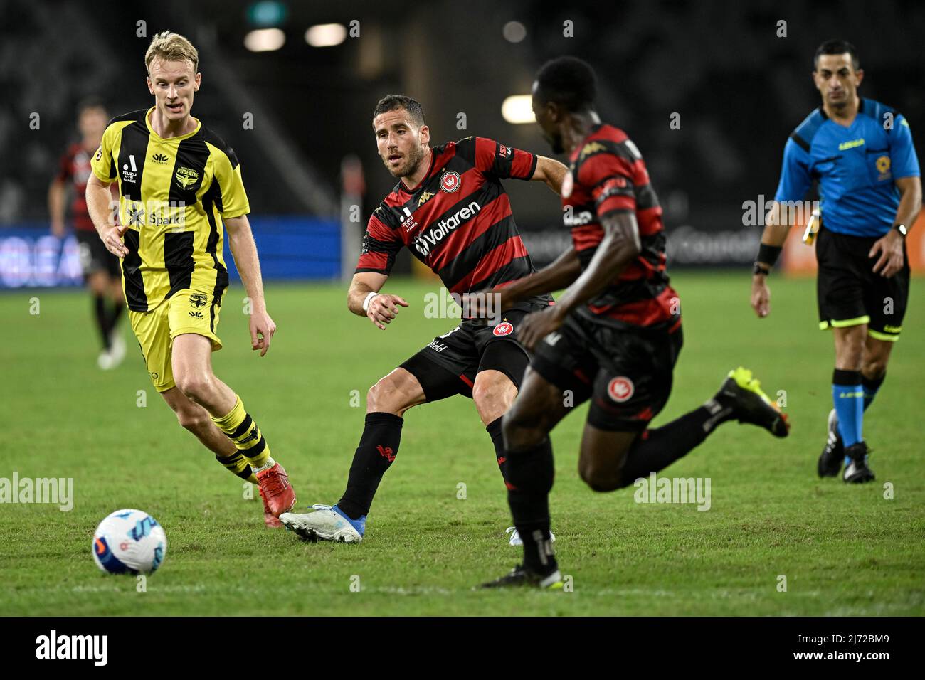 CommBank Stadium, Sydney, Australia; 5th May 2022 : A-League football ...