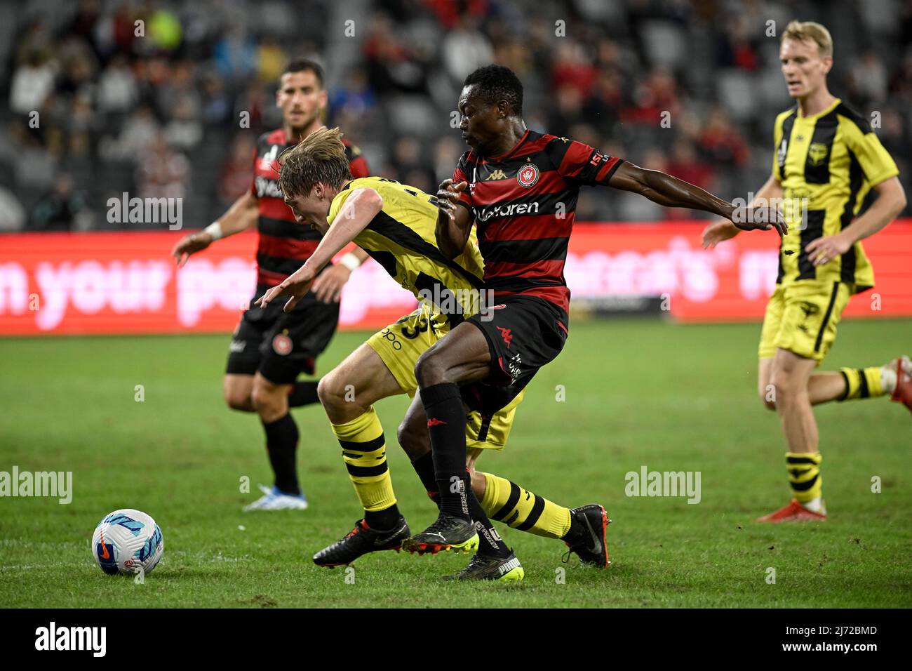CommBank Stadium, Sydney, Australia; 5th May 2022 : A-League football ...