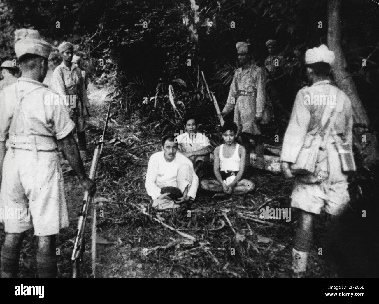 Malaya war Japanese fifth columnists. First picture ***** of war in ...
