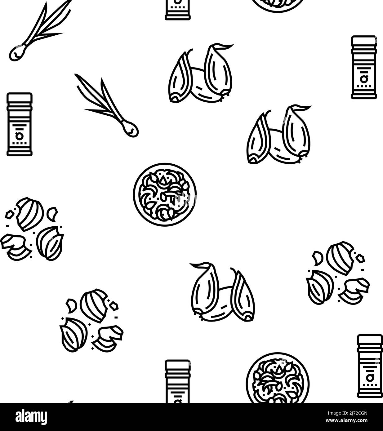 Fresh green onion scallion Black and White Stock Photos & Images - Alamy