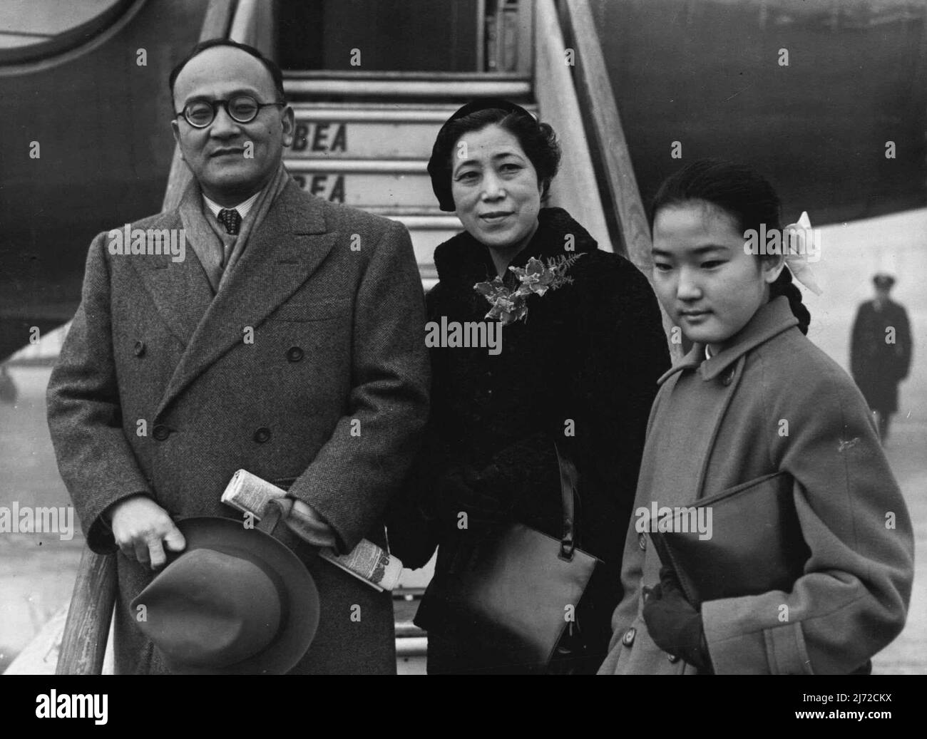 Minister of foreign affairs of japan Black and White Stock Photos ...