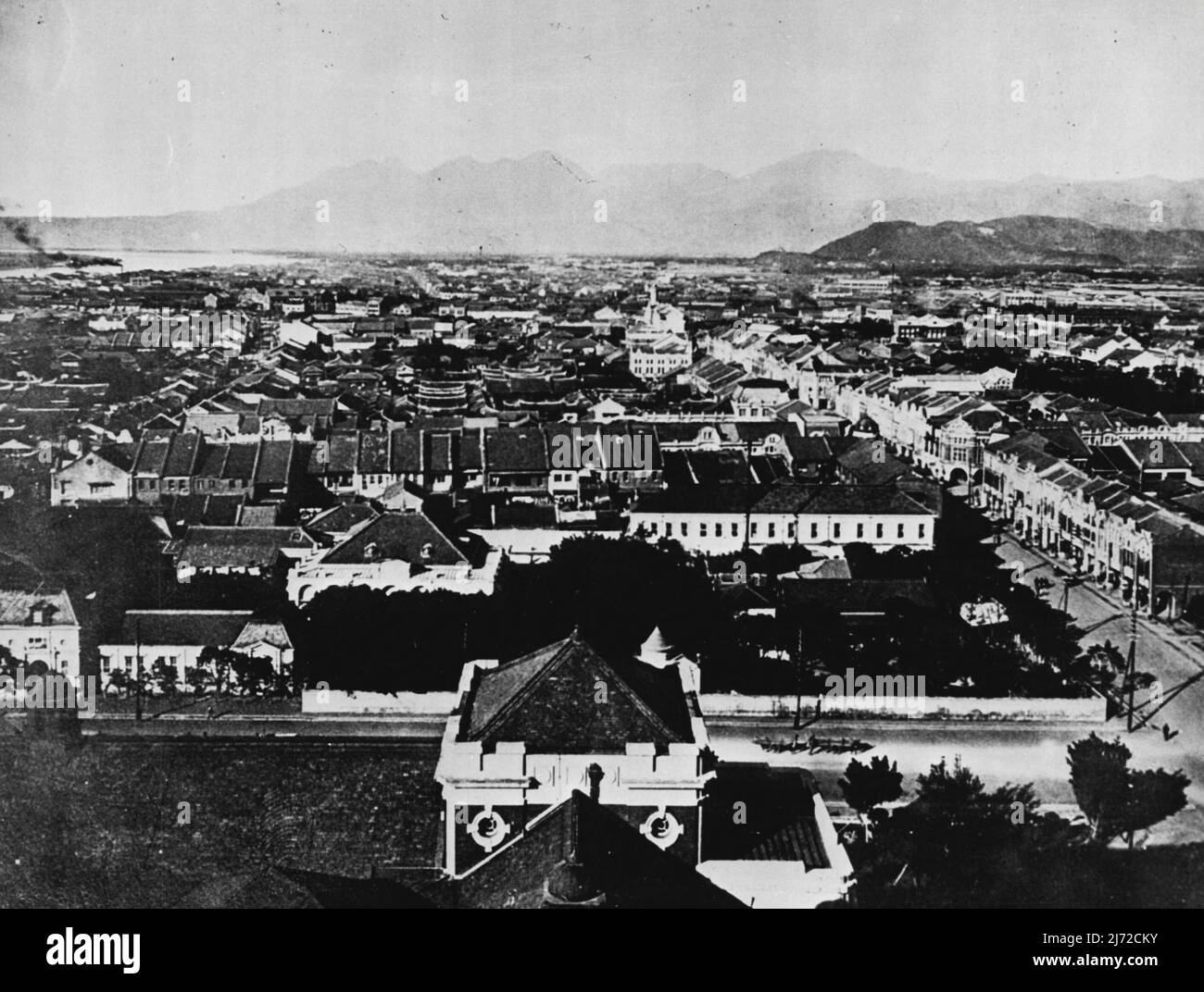 Taipei, capital of Taiwan. January 1, 1952 Stock Photo - Alamy