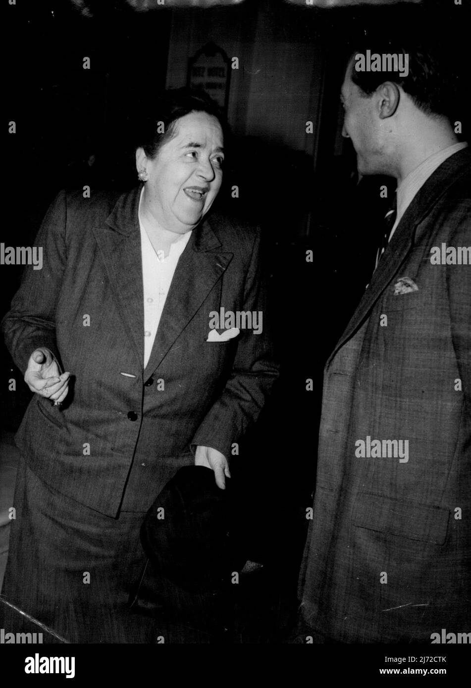 Famous Party-Giver - Elsa Maxwell is giving monumental Coronation party ...