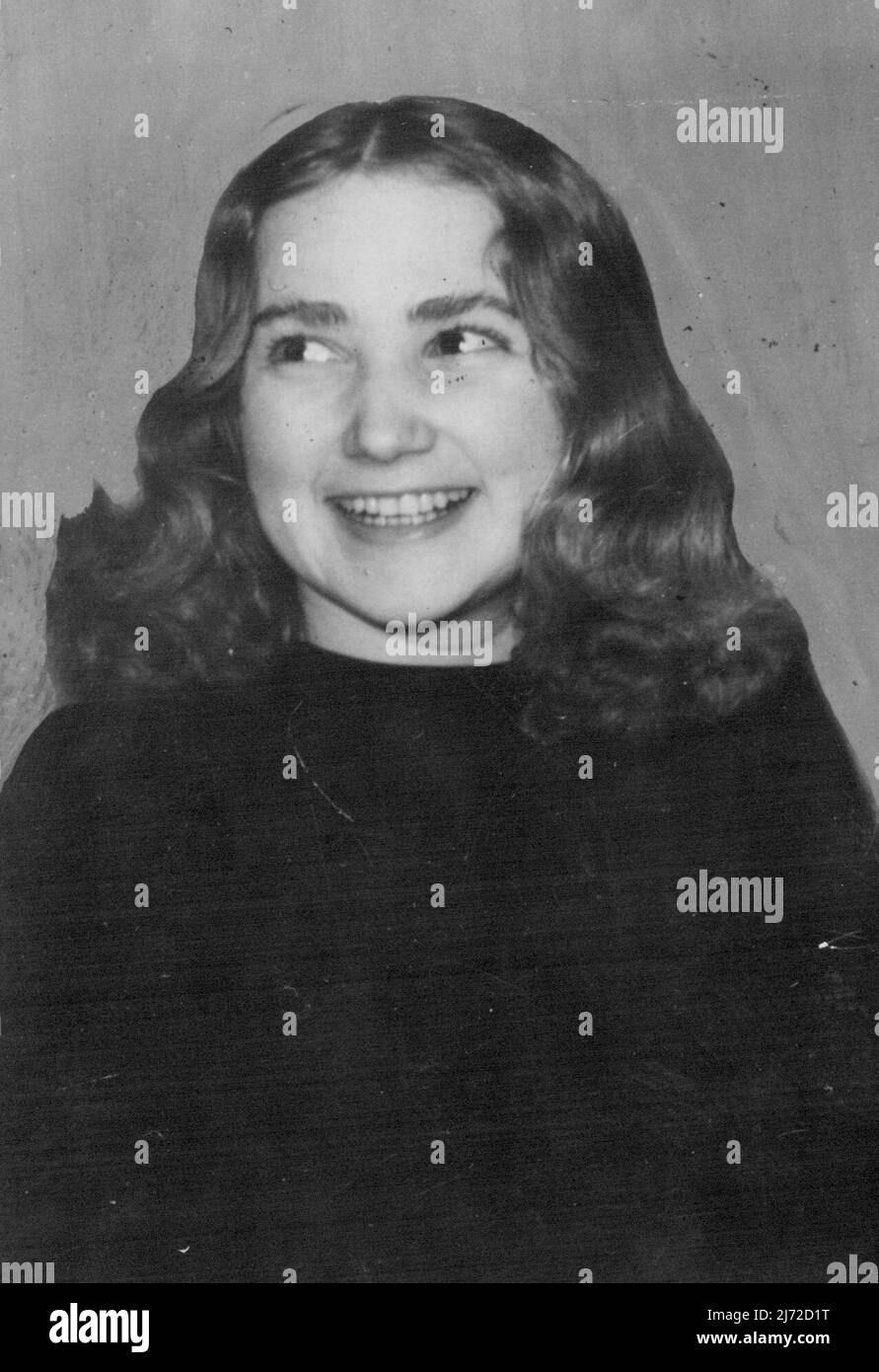 Miss Hephzibah Menuhin. May 24, 1938 Stock Photo - Alamy