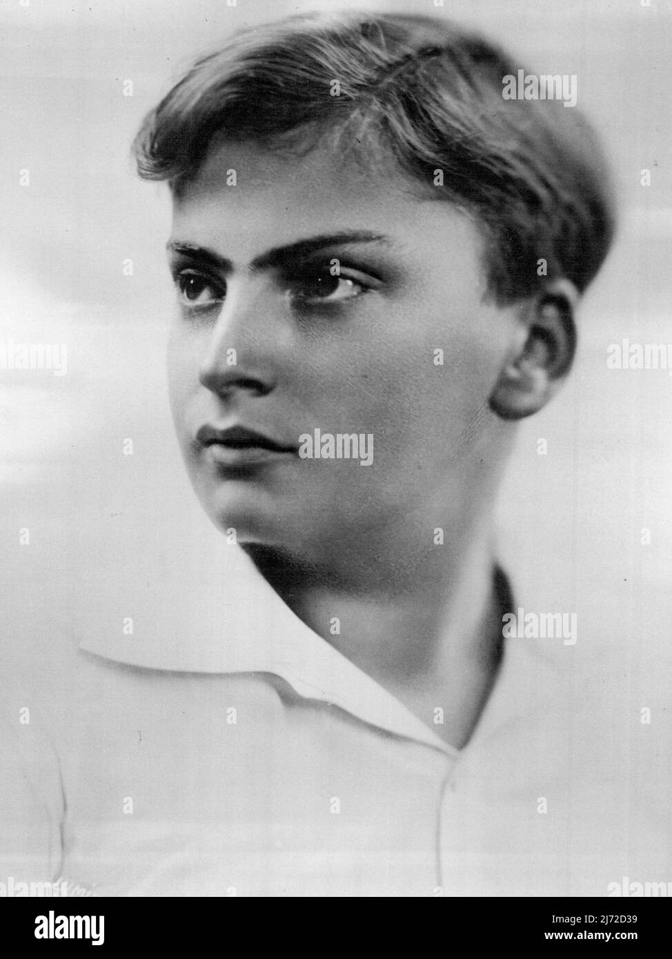 Yehudi Menuhin, famous violinist. September 16, 1935 Stock Photo - Alamy