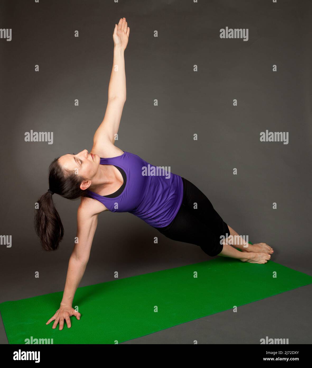 Ardha Chandrasana or Half Moon Pose is a standing asana in modern yoga ...