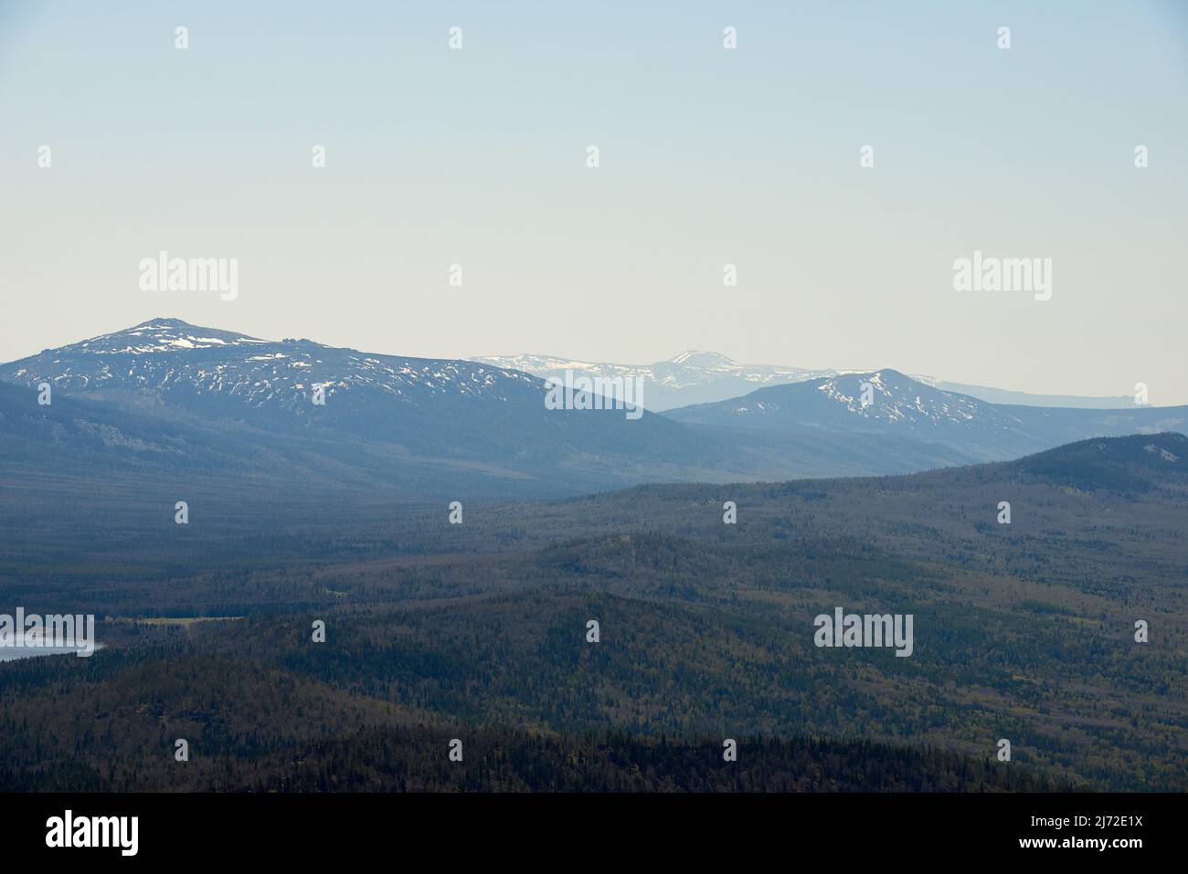Ural mountains aerial hi-res stock photography and images - Alamy