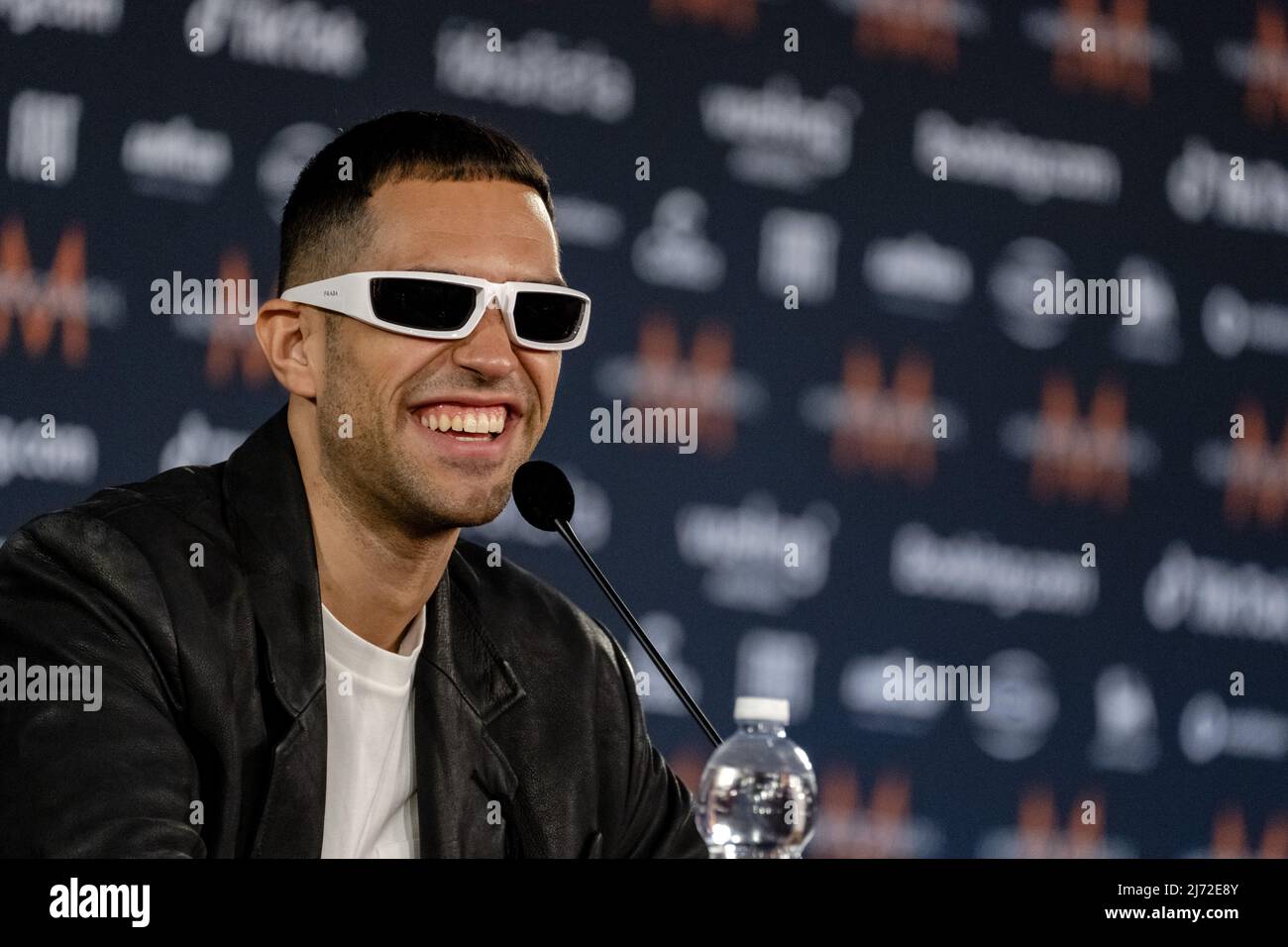 2022-05-05 18:55:19 TURIN - Singer Mahmood speaks to the press about ...